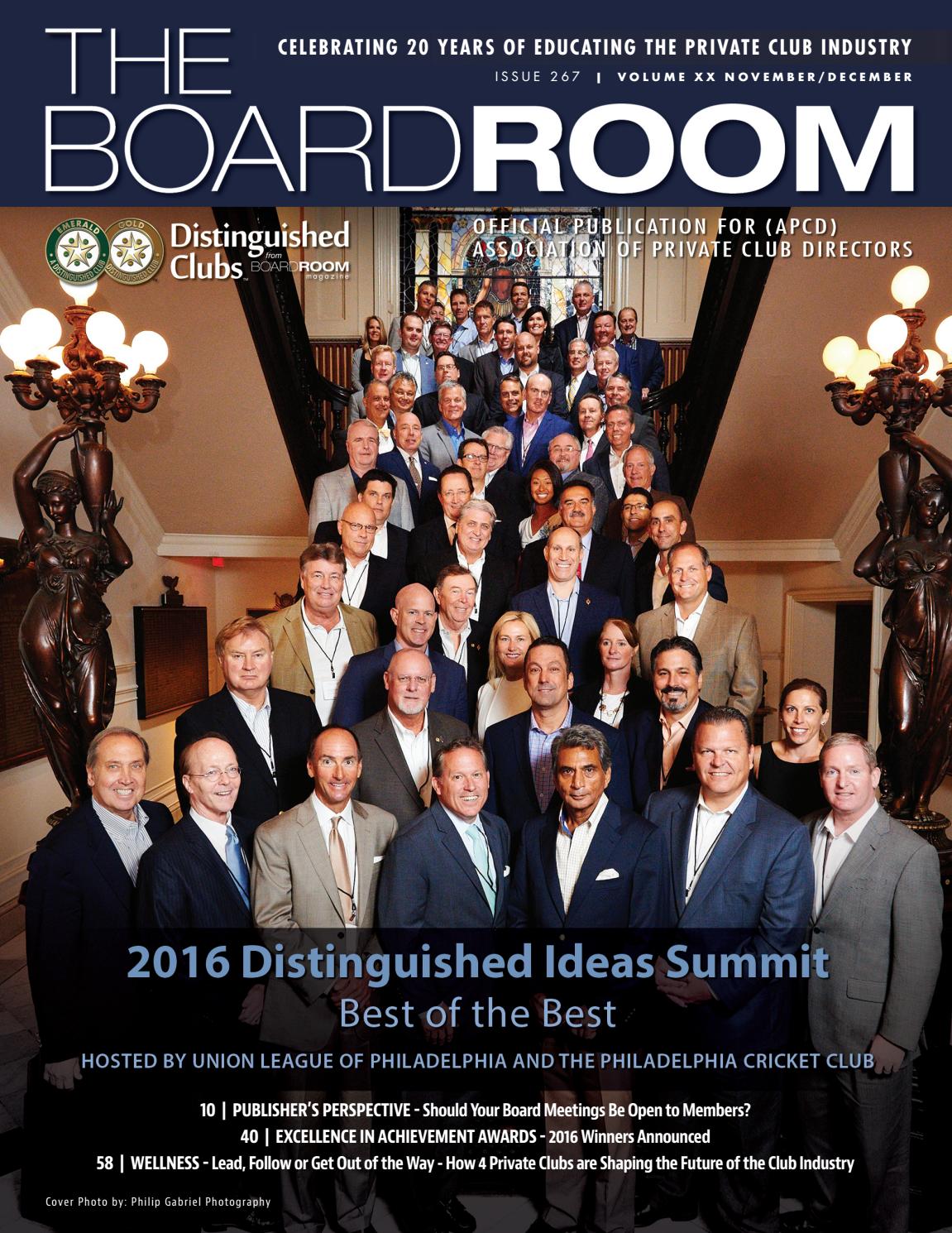BoardRoom magazine November/December 2016 by BoardRoom magazine - Issuu