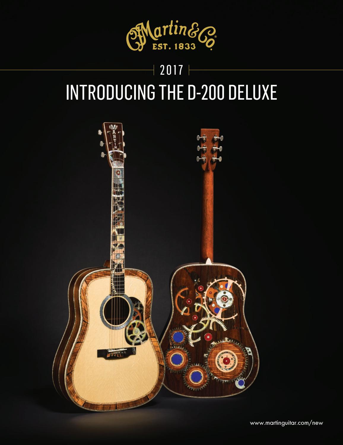 D-200 Deluxe by Martin Guitar - Issuu