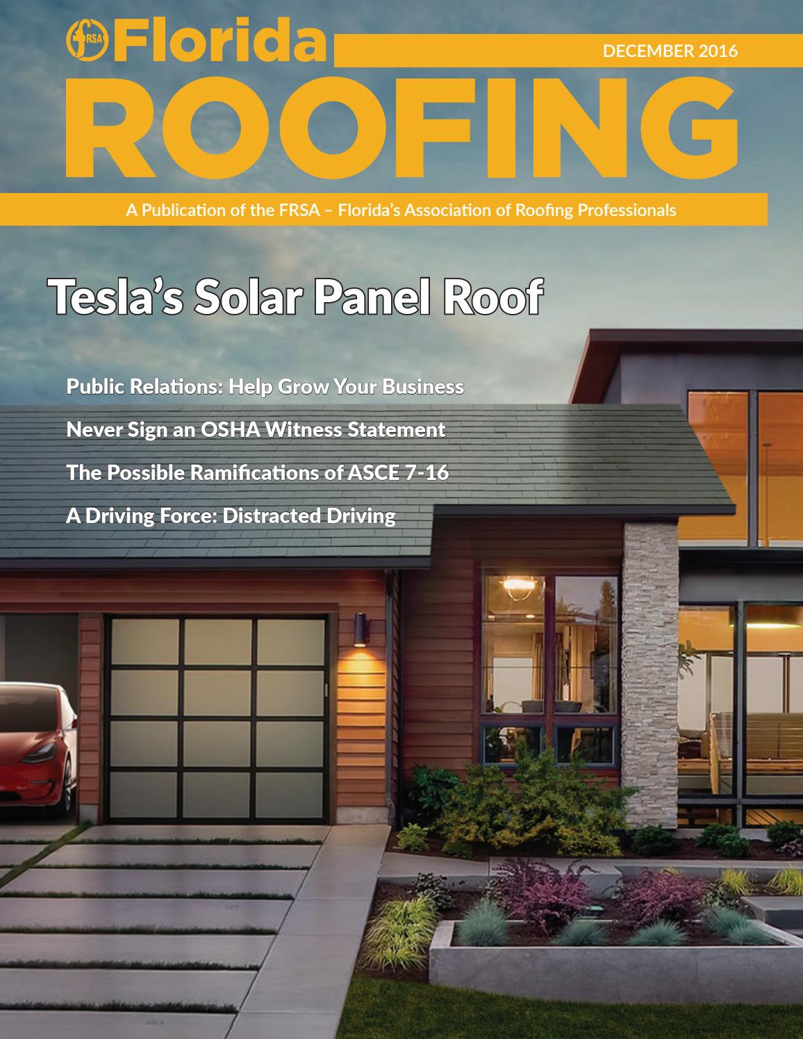 Florida Roofing Magazine - December 2016 by Florida Roofing Magazine ...