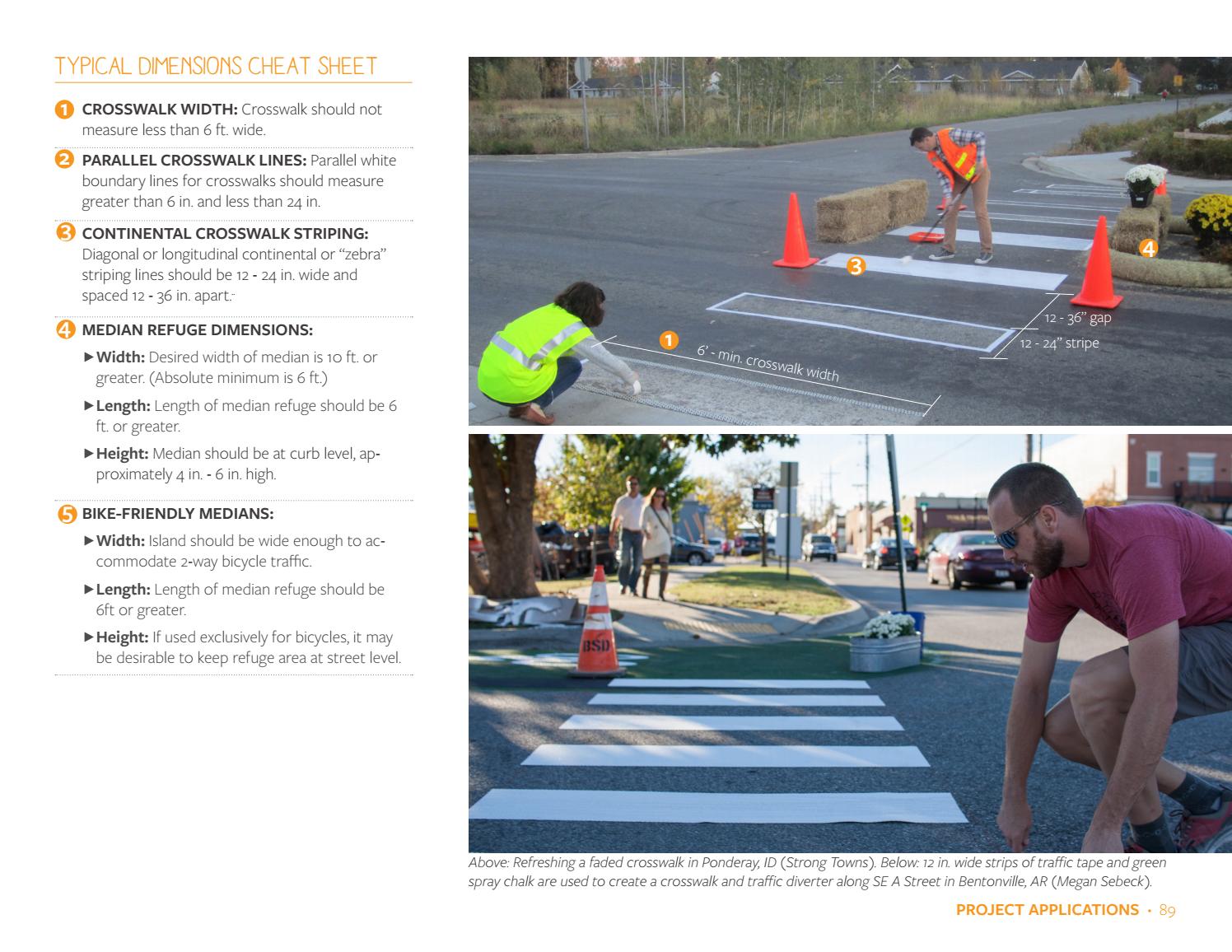 Tactical Urbanist's Guide to Materials and Design v.1.0 by Street Plans ...