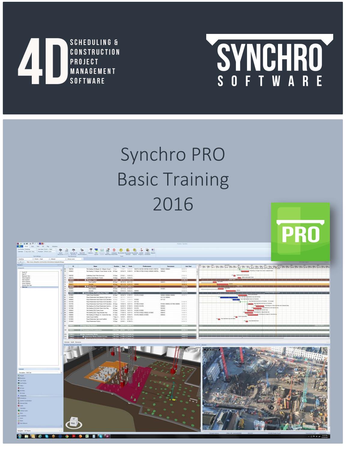 Synchro Pro Basic Training 2016 by Iftikhar ISMAIL BSc (Hons) MSc MIET ...