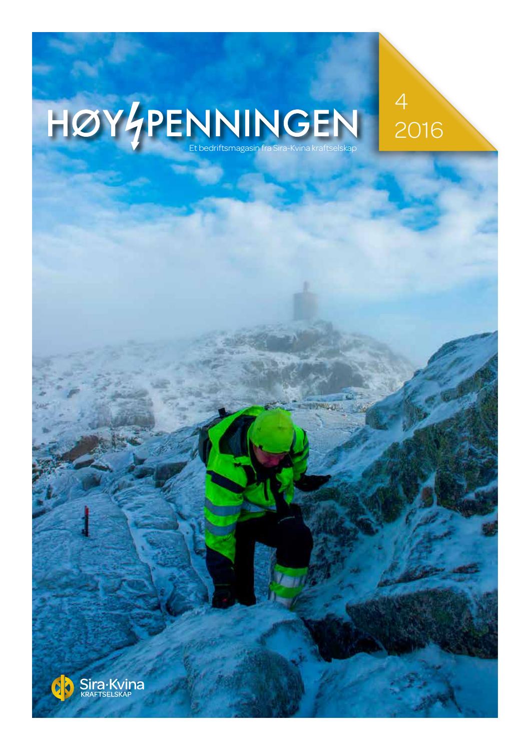 Høyspenningen by Sira-Kvina kraftselskap - Issuu
