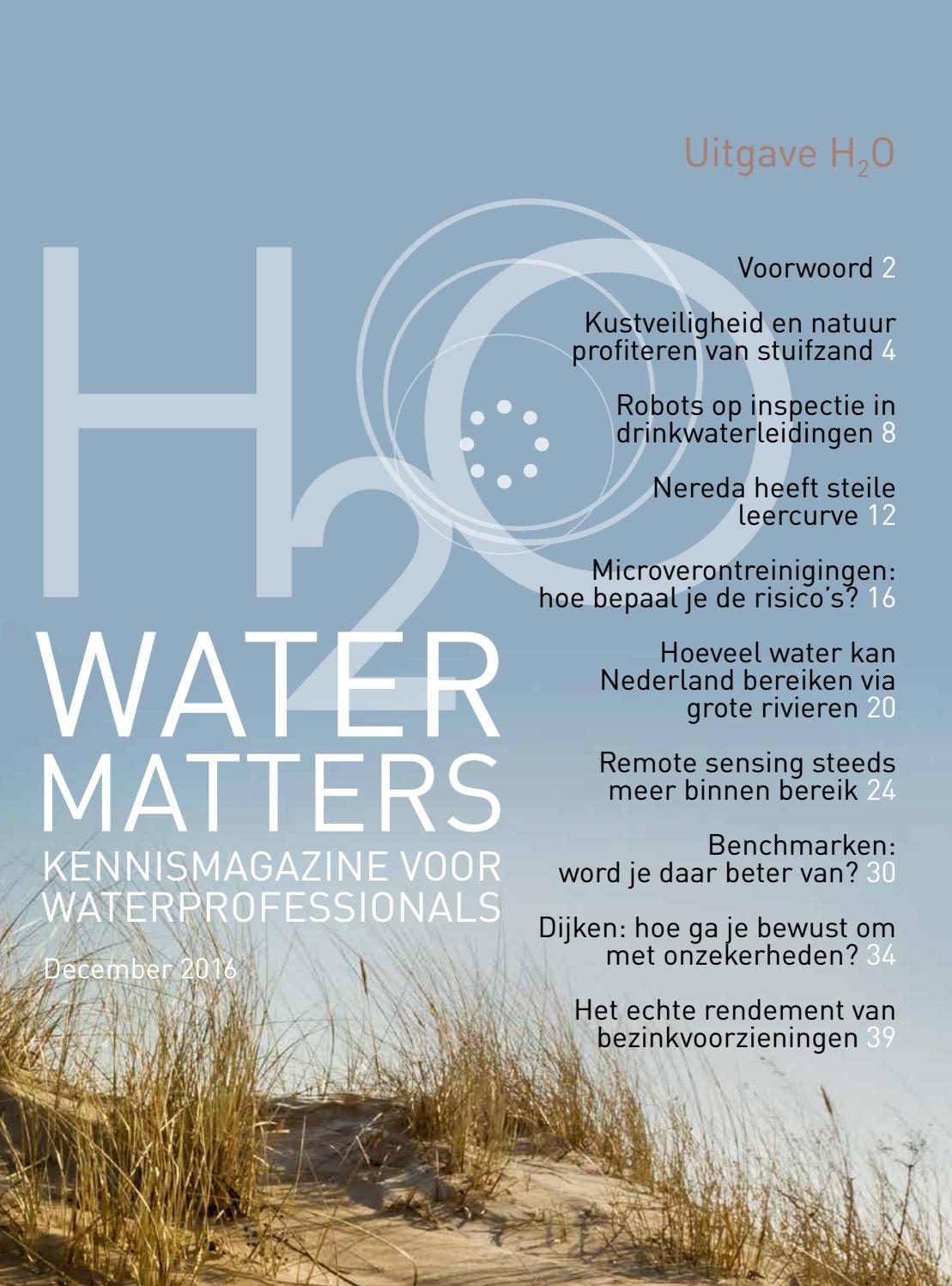 Water matters dec '16 by H2O magazine - Issuu