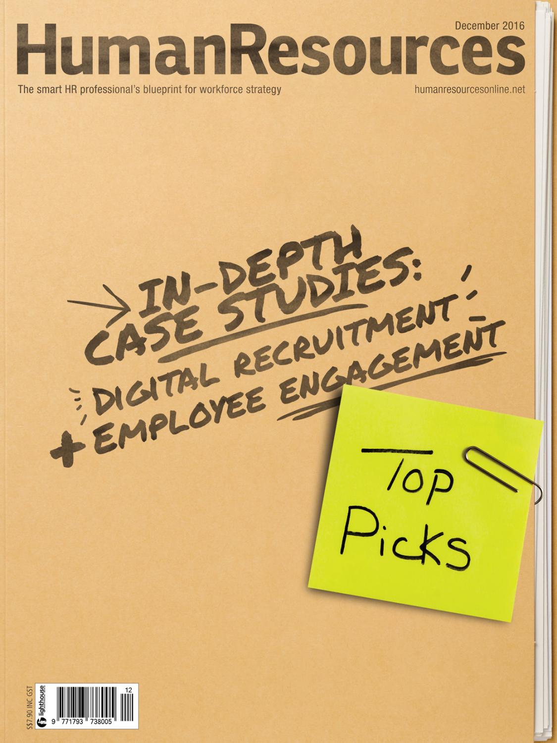 Human Resources Magazine, Singapore, December 2016 by Human Resources ...