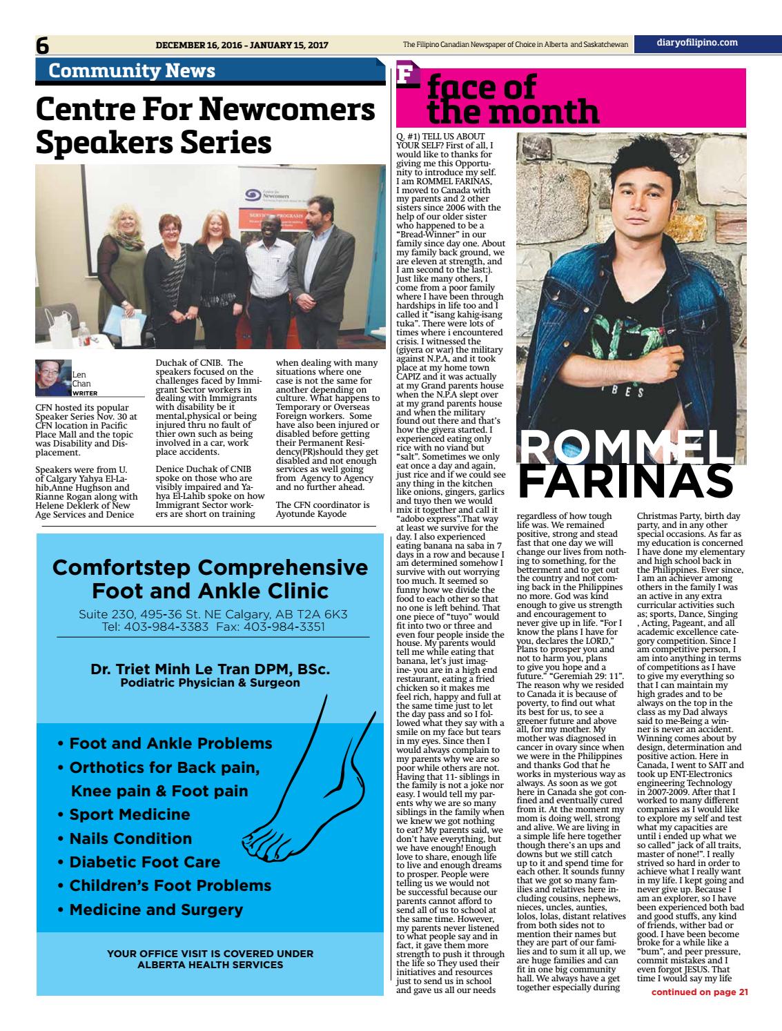 Diaryo Filipino December 2016 by Diaryo Alberta - Issuu
