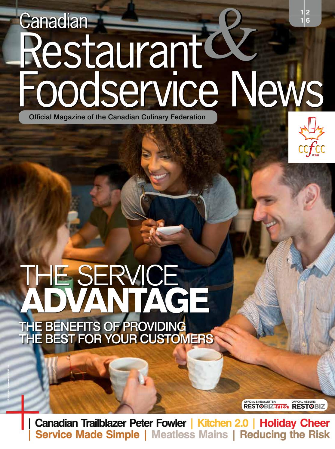 Canadian Restaurant & Foodservice News by MediaEdge - Issuu