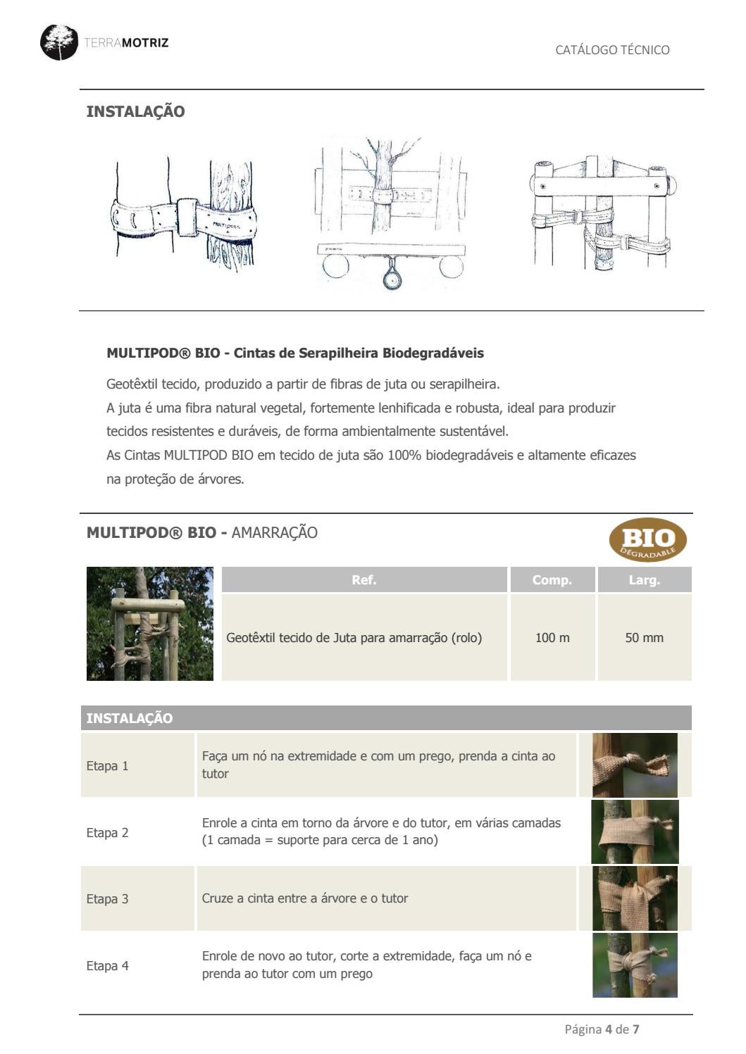 TOLTEX - Proteçao e Tutoramento de Árvores by Terramotriz Lda - Issuu