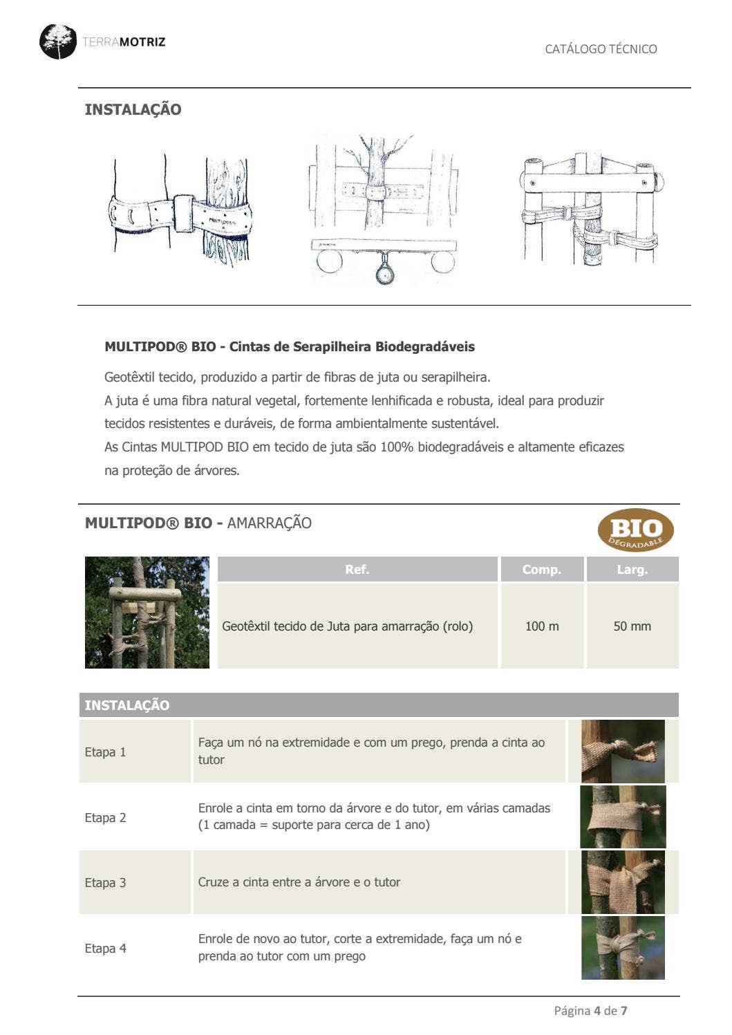 TOLTEX - Proteçao e Tutoramento de Árvores by Terramotriz Lda - Issuu