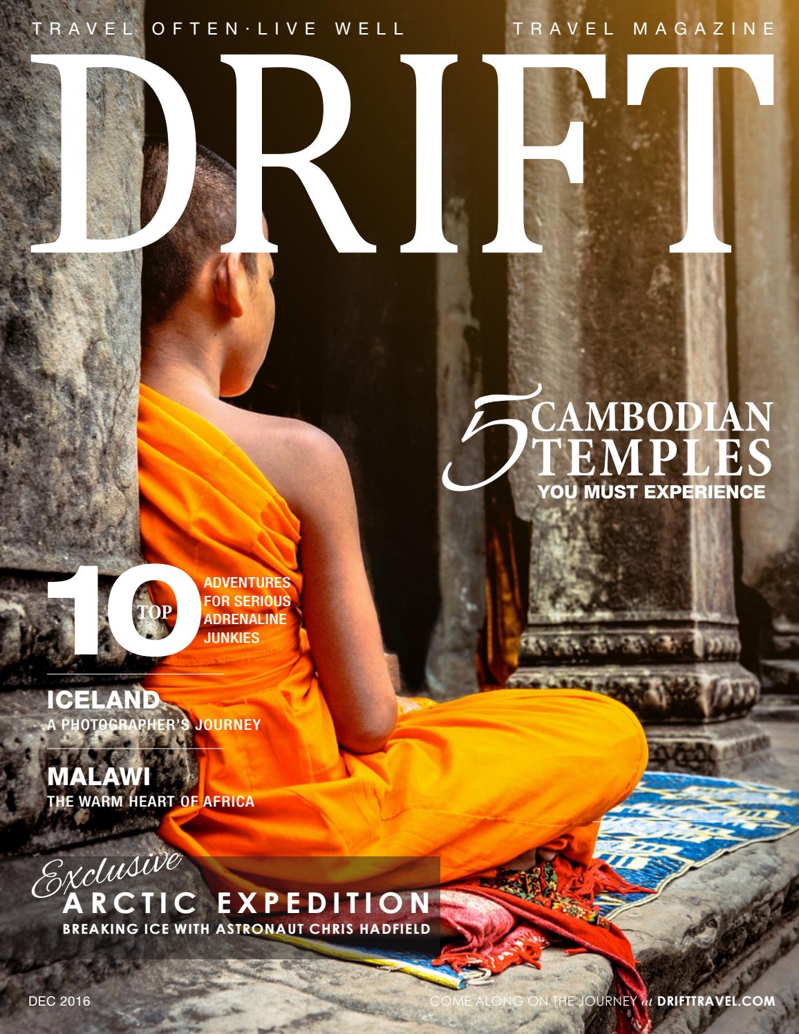 DRIFT Travel Dec 2016 by DRIFT Travel Magazine - Issuu