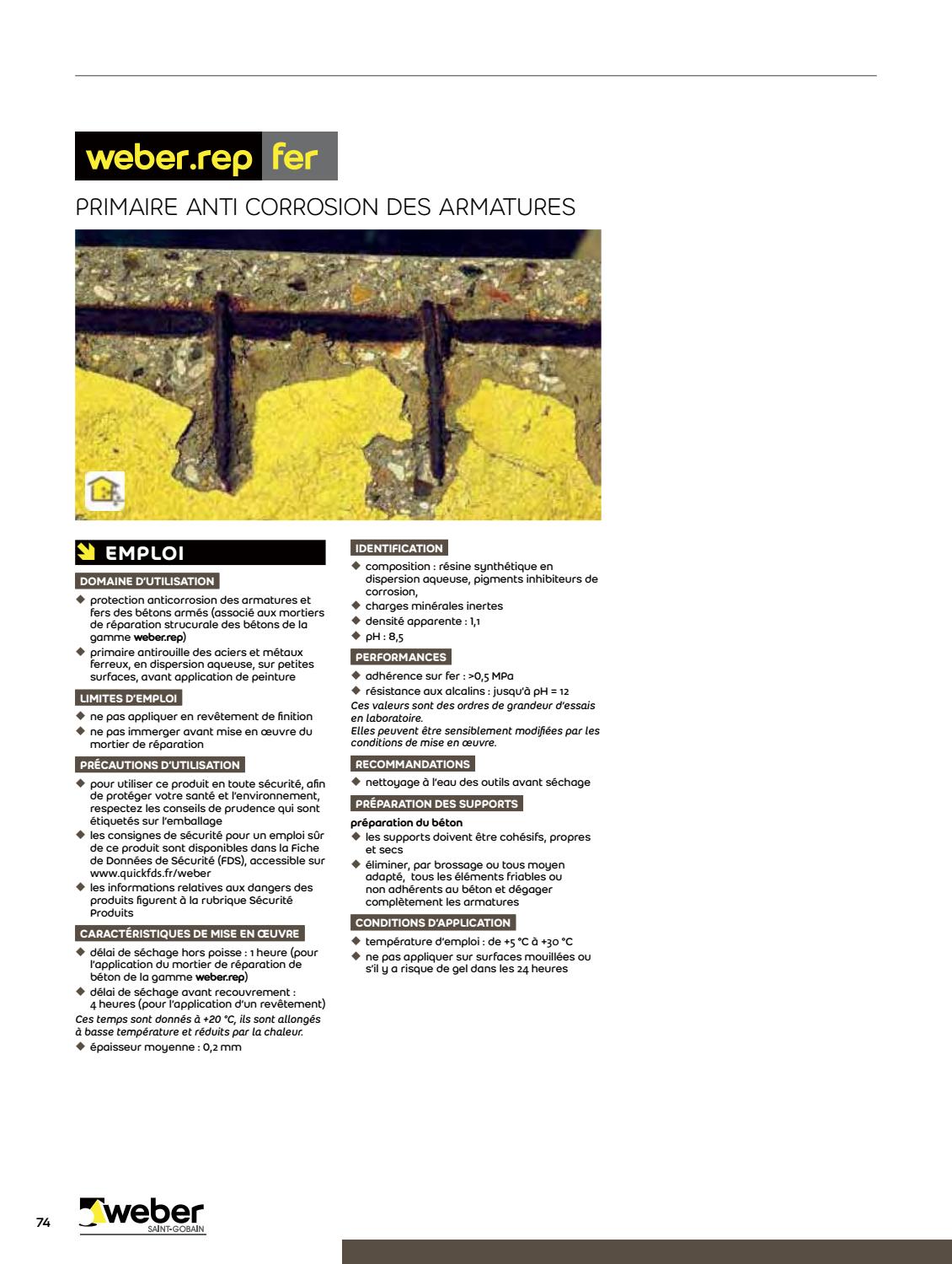 Brochure Travaux Spéciaux weber by Weber - Issuu