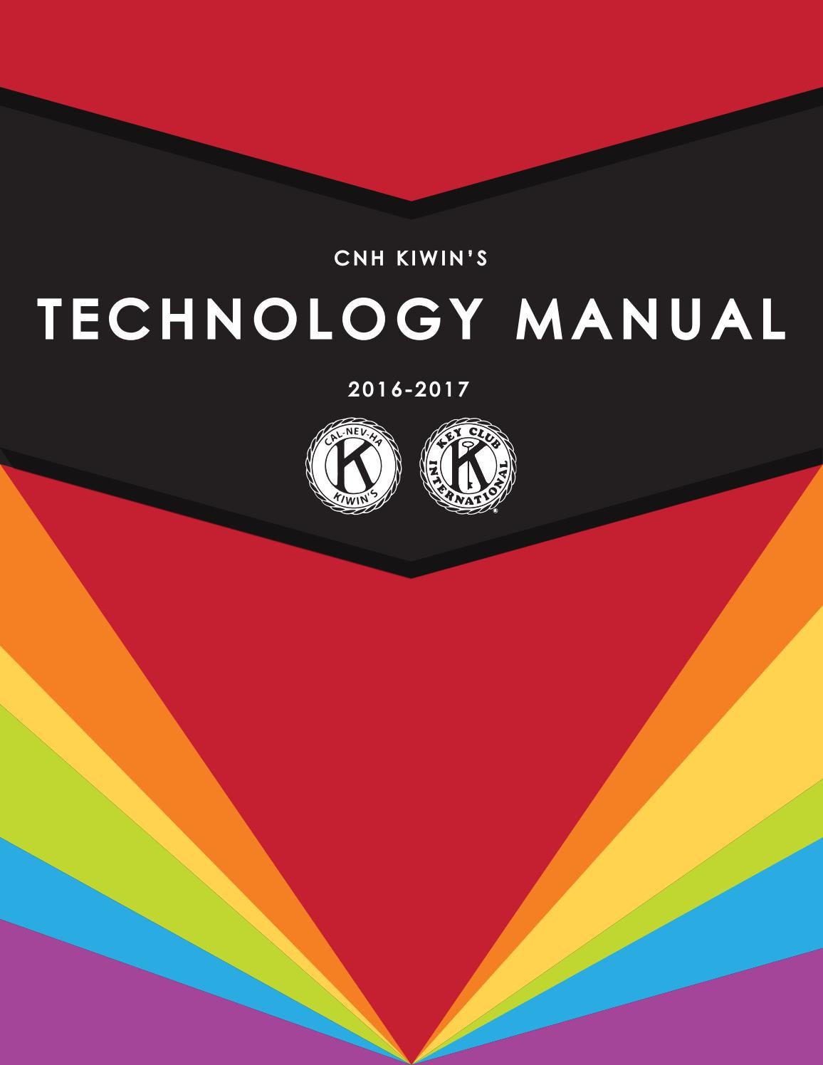 CNH KIWIN'S 2016-2017 Official Technology Manual by CNH KIWIN'S Key ...