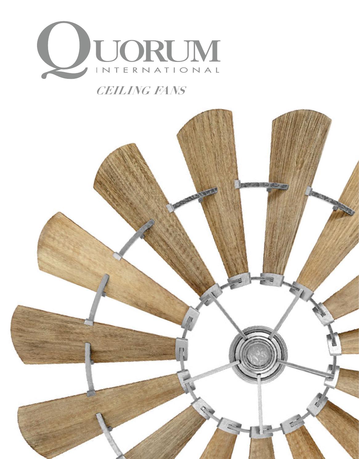 Quorum ceiling fans 2017 indoor ceiling fans by Pinhook Branding LLC ...