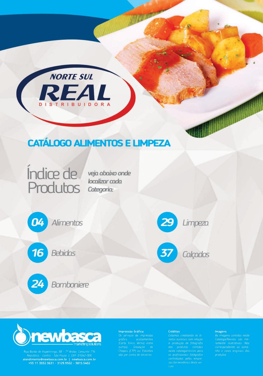Catálogo de Produtos Norte Sul Real Distribuidora by Newbasca - Issuu