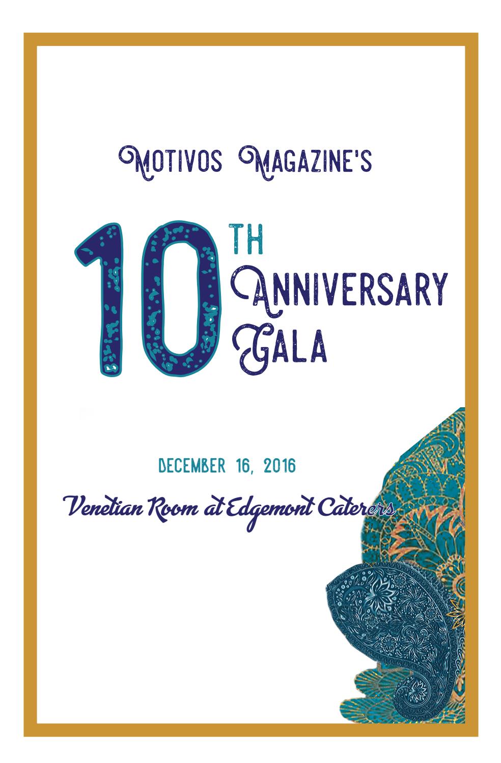 Motivos 10th Anniversary Gala Program Book by Motivos bilingual ...