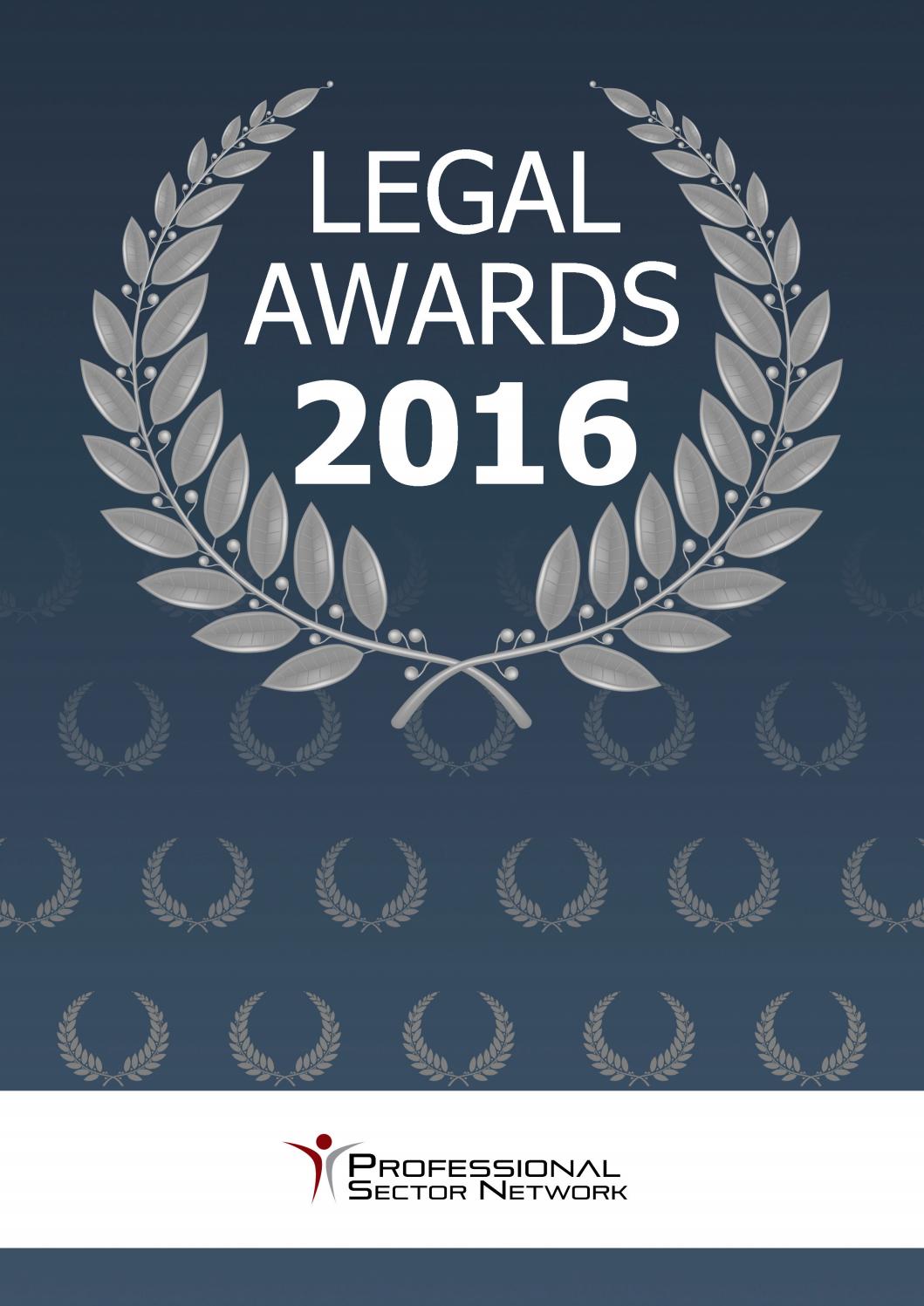 Legal Awards 2016 by 1902 Media - Issuu