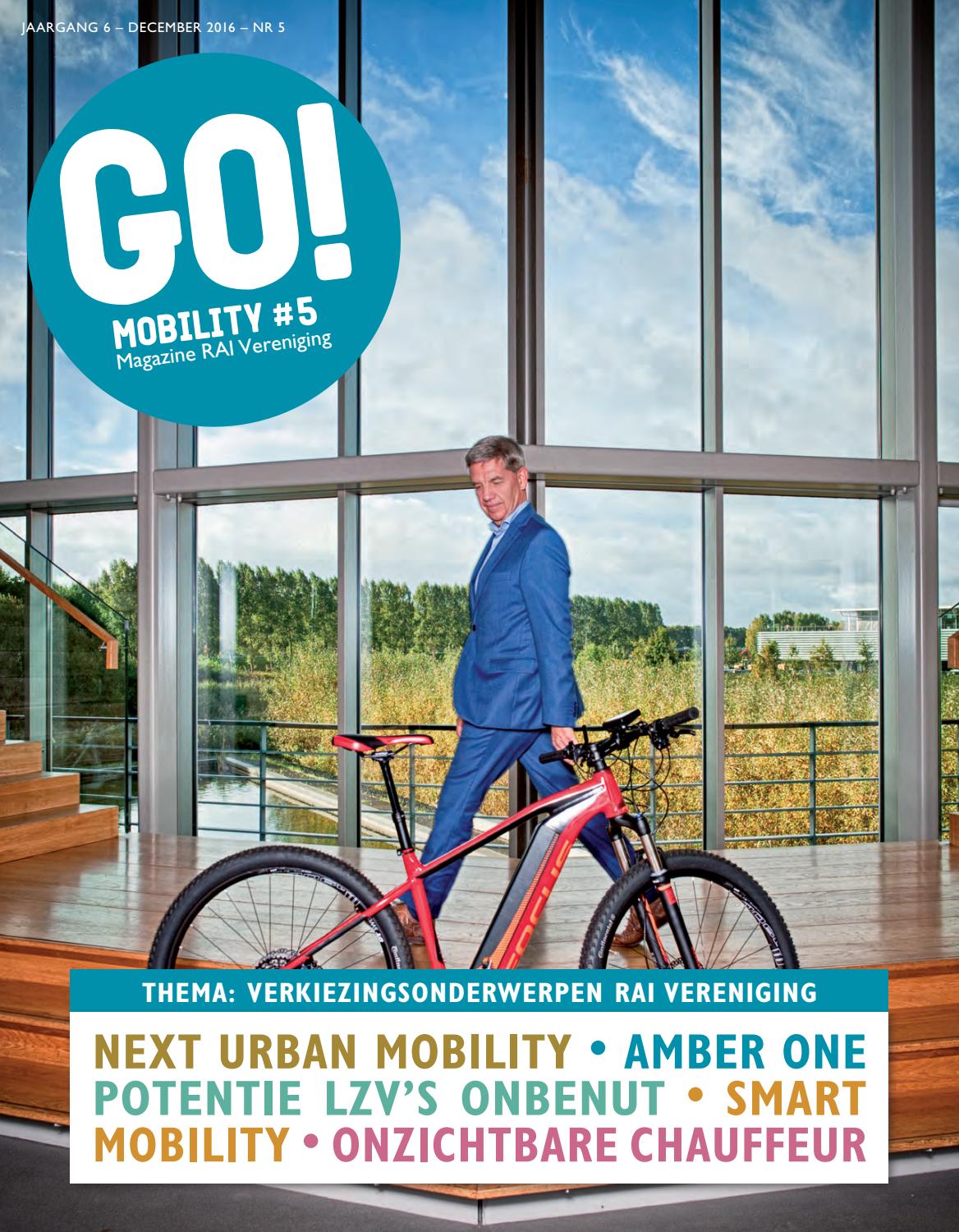 GO!Mobility Magazine #5 2016 by Koninklijke RAI Vereniging - Issuu