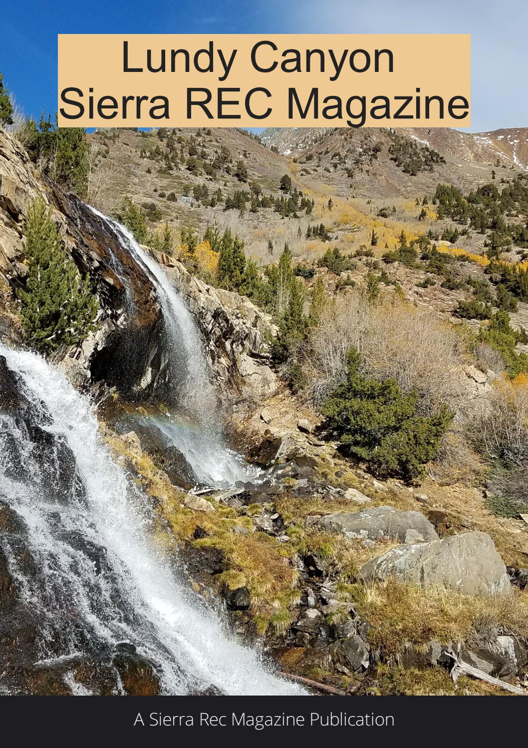Lundy Canyon Day Hike - Eastern Sierra by Sierra Rec - Issuu
