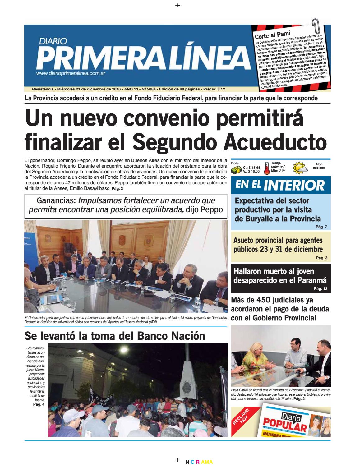 Primera linea 5084 21 12 16 by Diario Primera Linea - Issuu