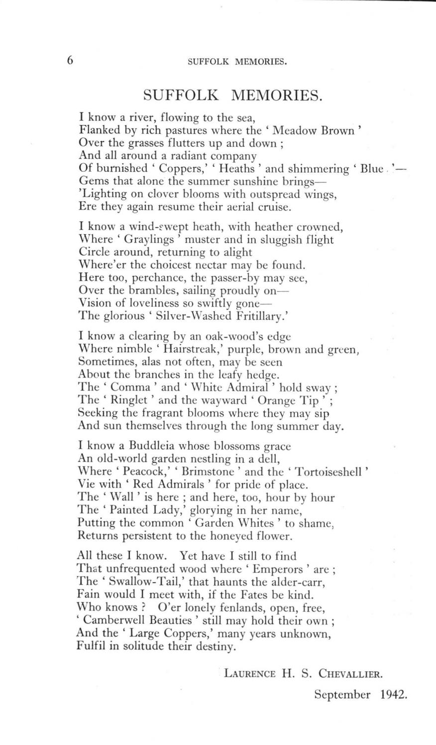 Suffolk Memories. A Poem by Suffolk Naturalists' Society - Issuu