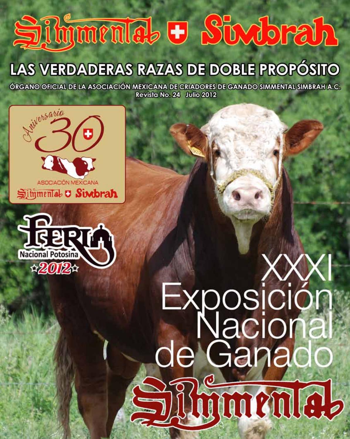 24 2012 by Simmental Simbrah Mexicana - Issuu