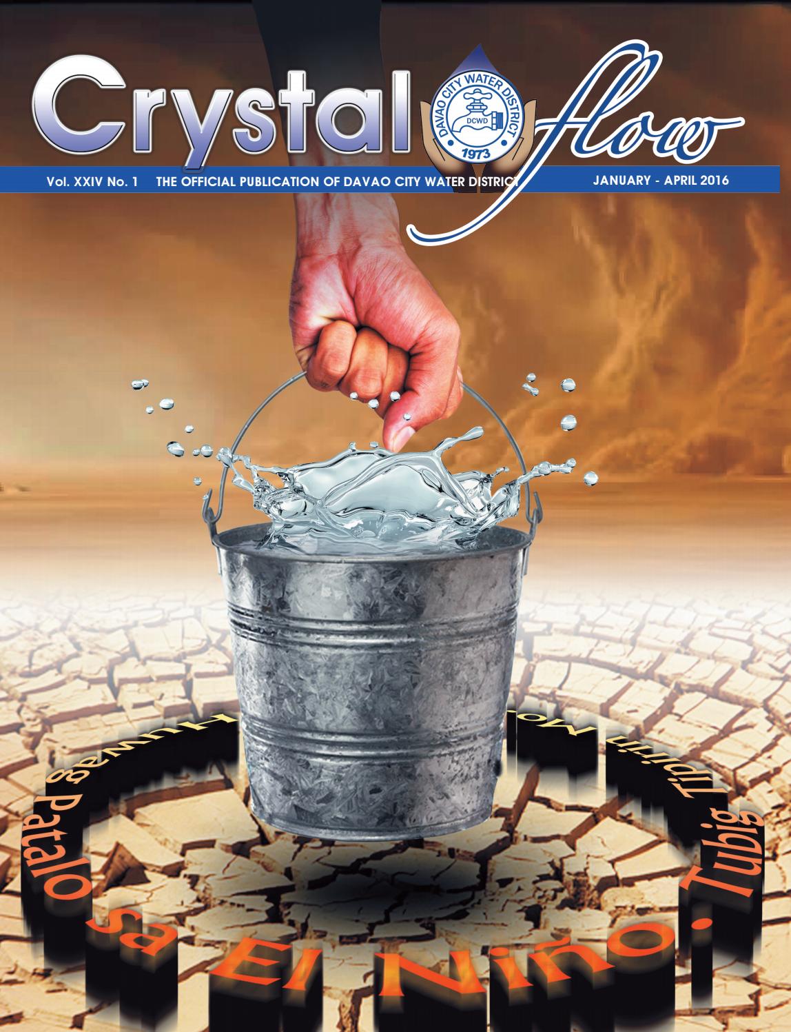 Crystal Flow 2016 January - April by Davao City Water District - Issuu