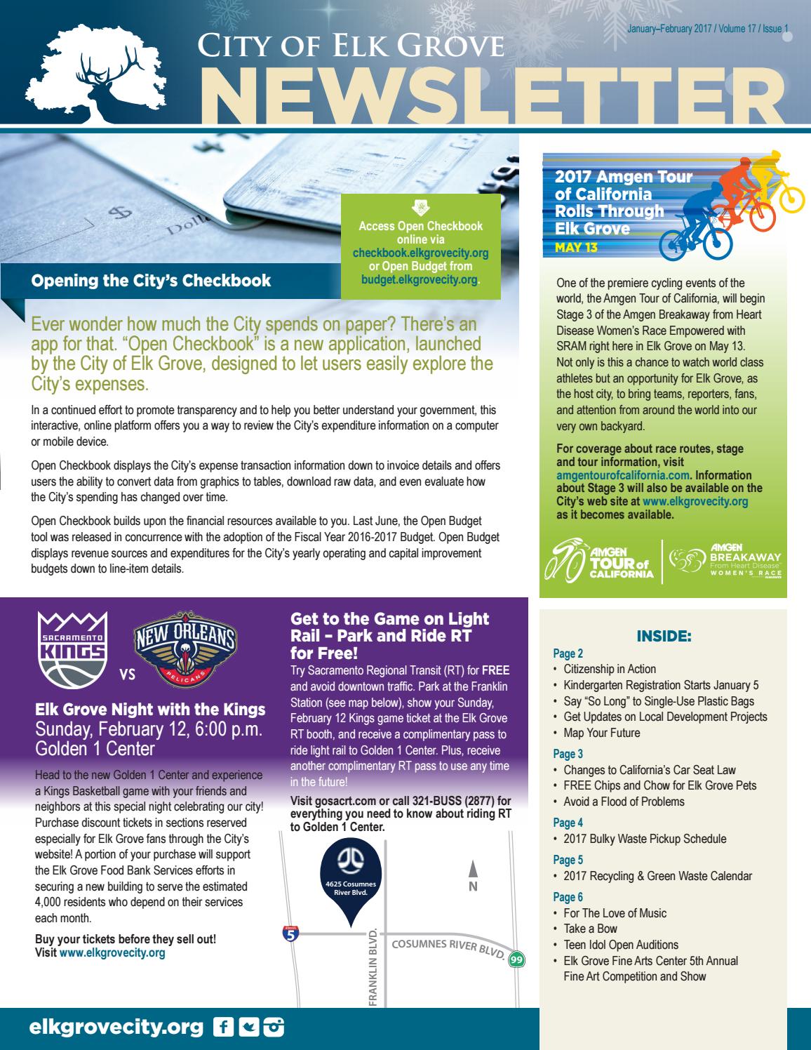 Jan feb newsletter 2017 web by City of Elk Grove - Issuu