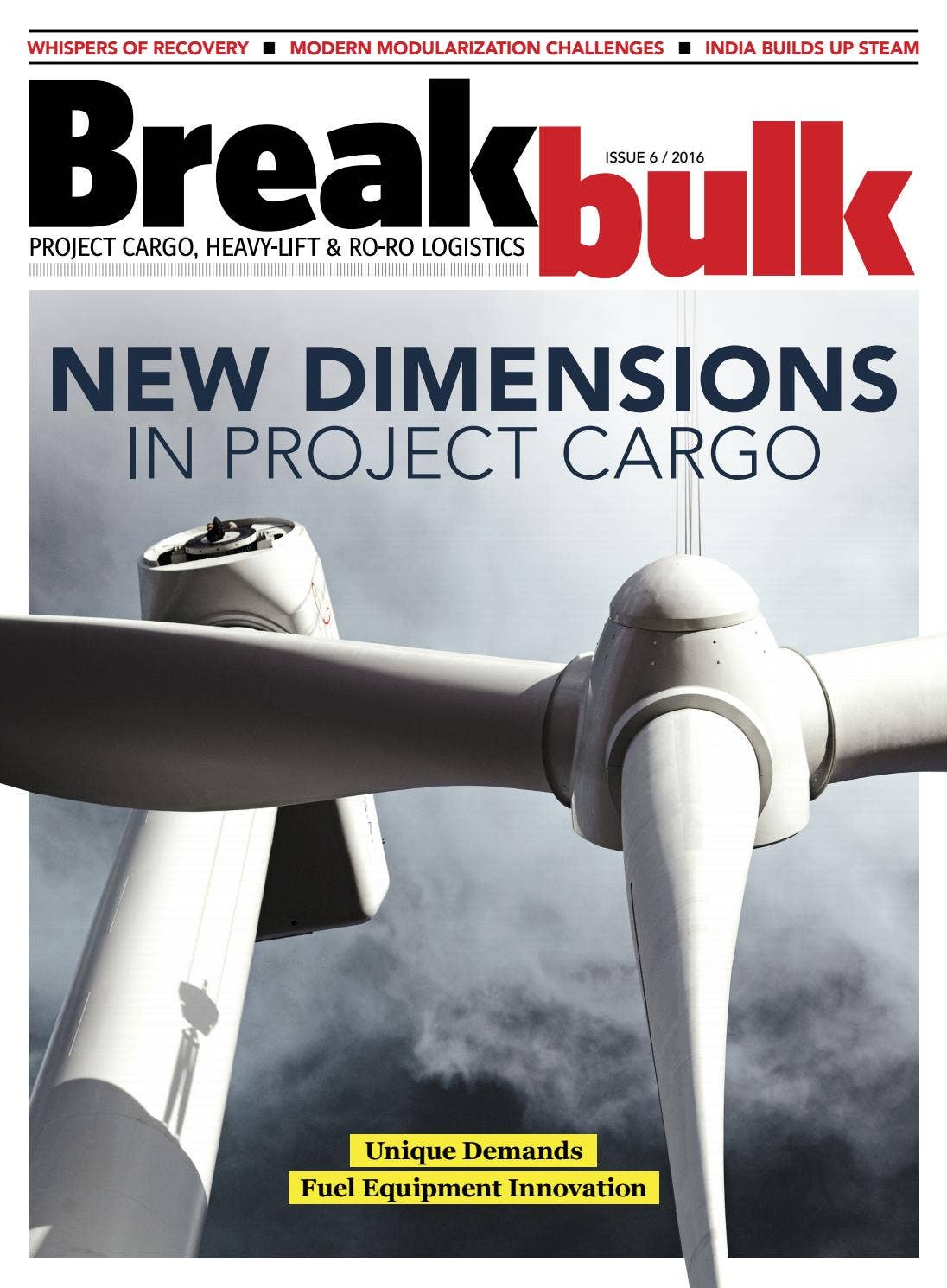 Breakbulk Magazine Issue 6/2016 by Breakbulk Events & Media - Issuu