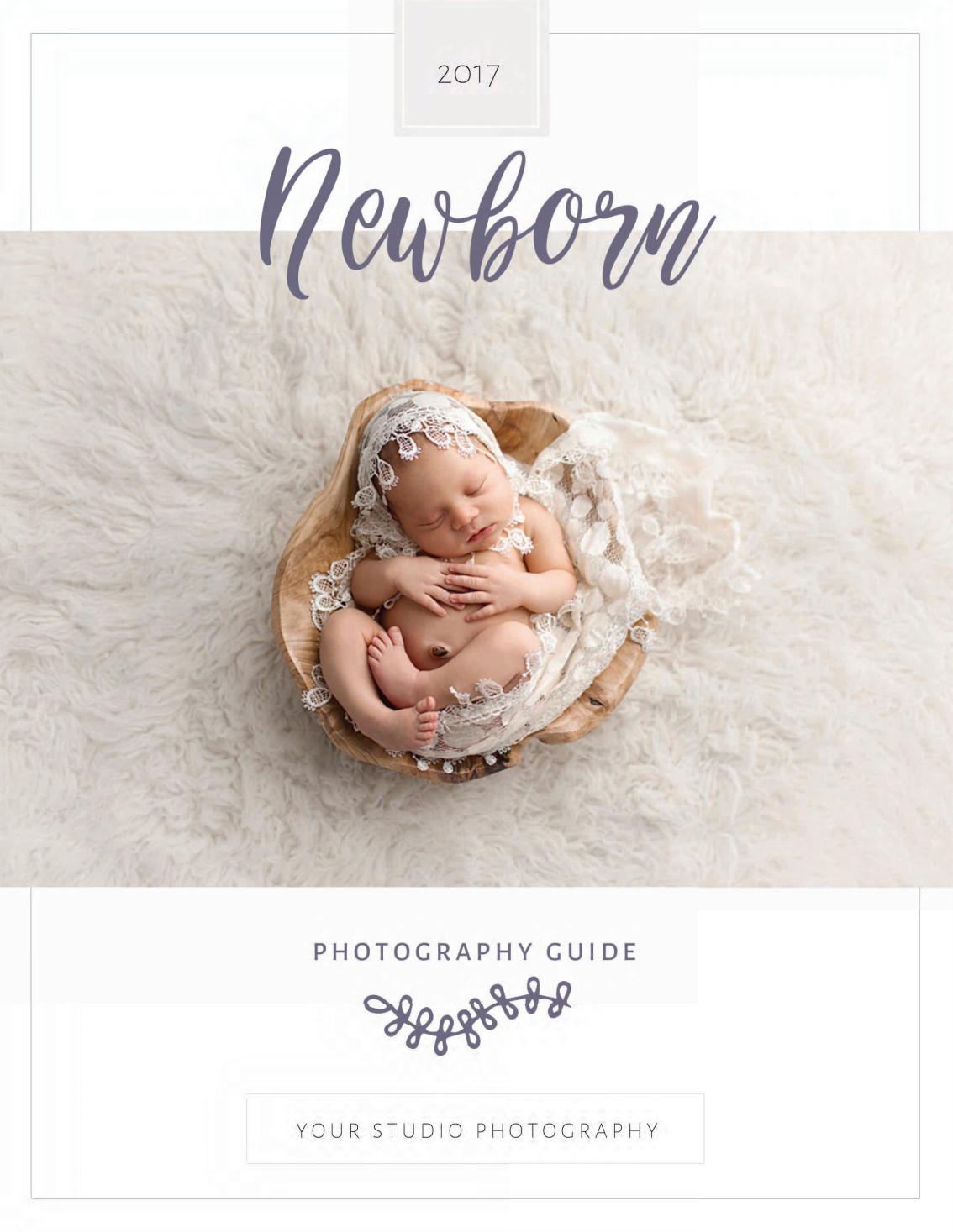 Newborn Photography Magazine Template by By Stephanie Design by ...