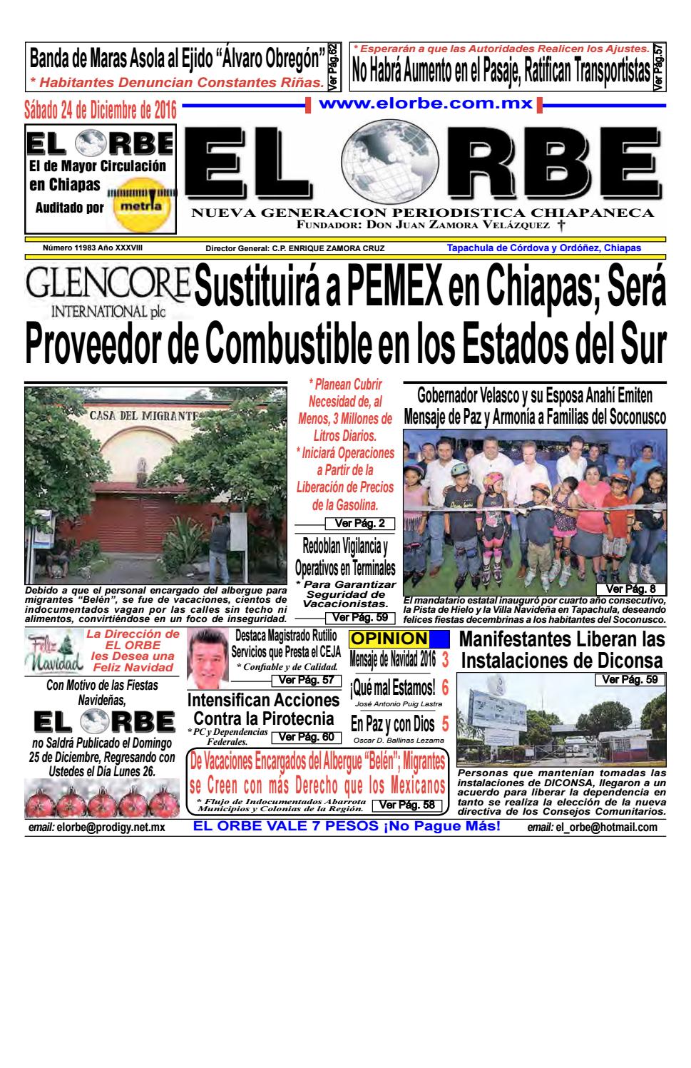 24122016 by El Orbe - Issuu