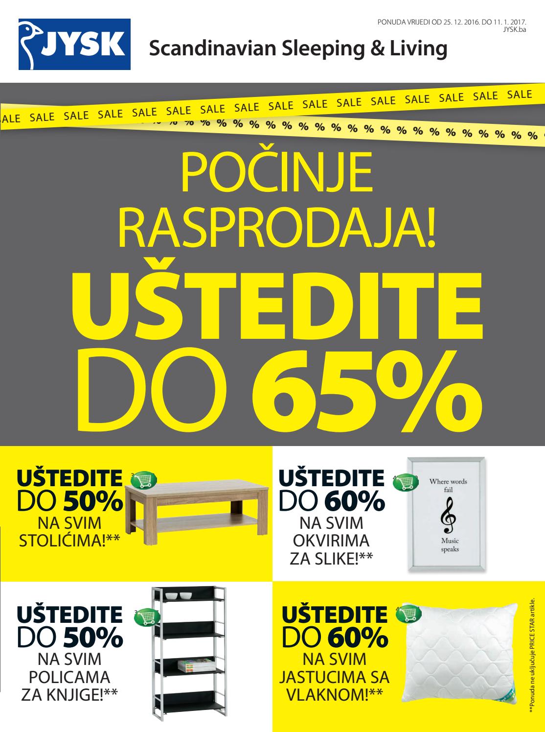 Jysk bih katalog od 27 12 11 01 2017 by Catalog.hr - Issuu