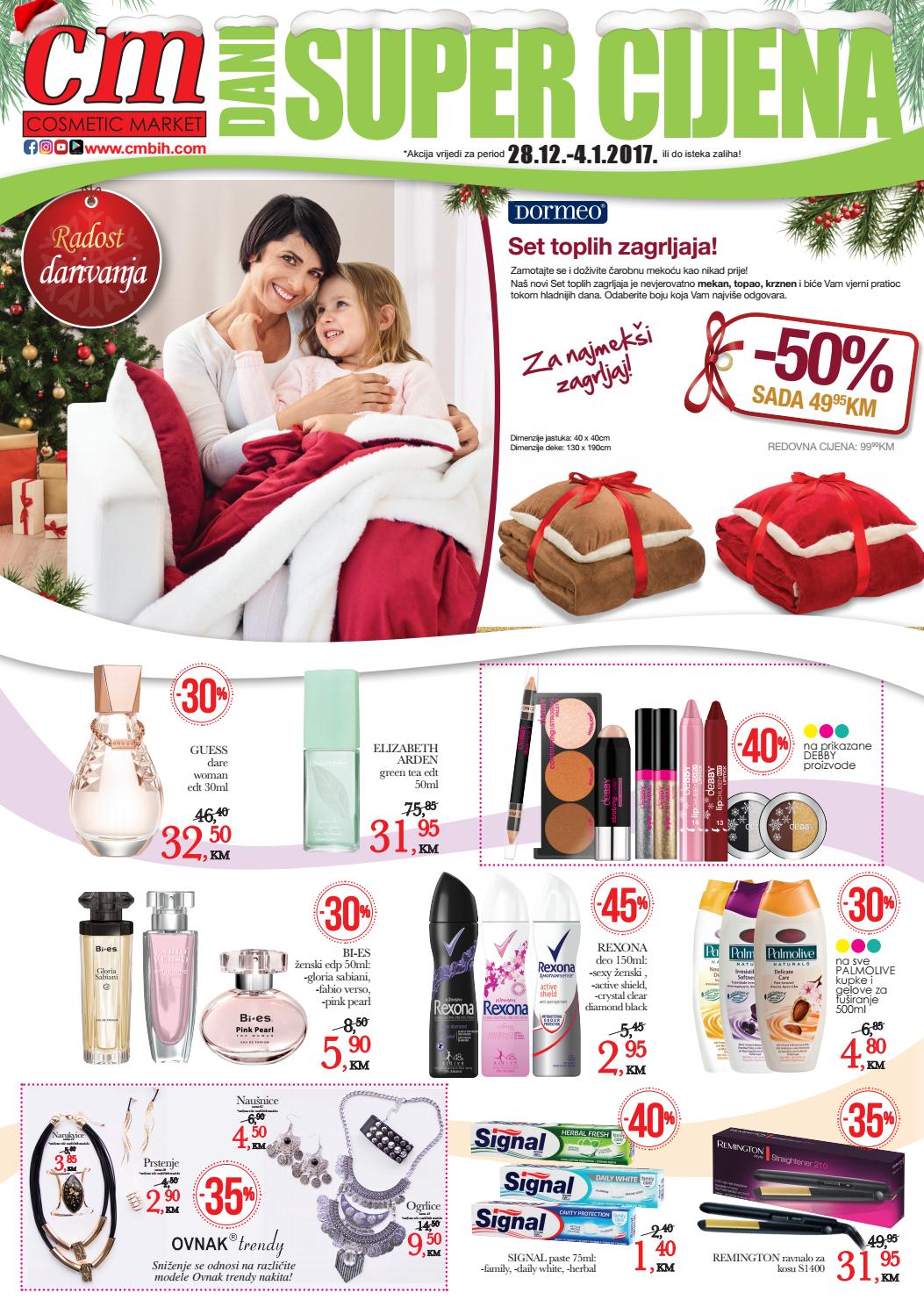 Dani super cijena 28.12.2016 - 4.1.2017 by CM-Cosmetic Market - Issuu