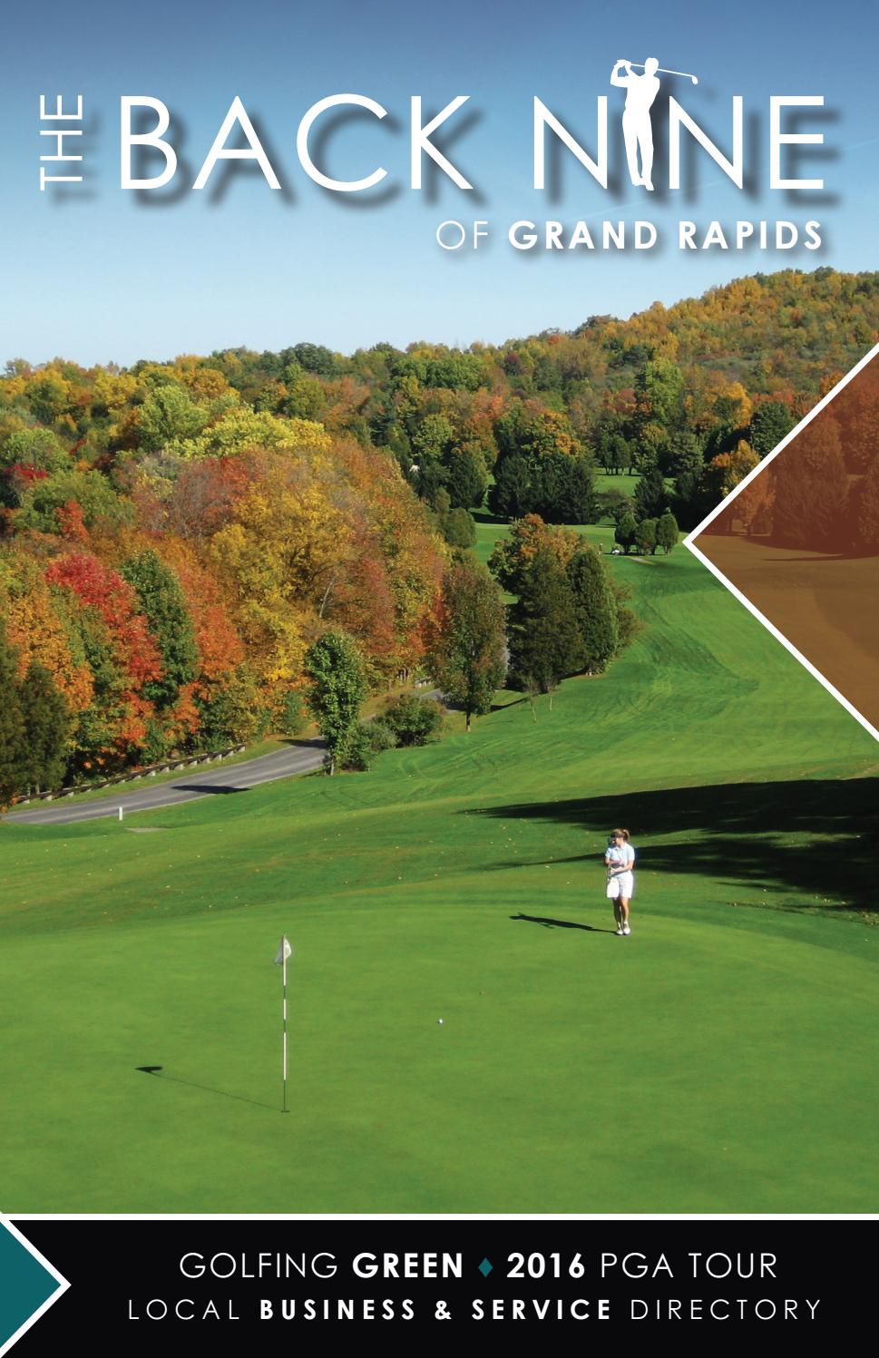The Back Nine of Grand Rapids by Back Nine Publishing - Issuu