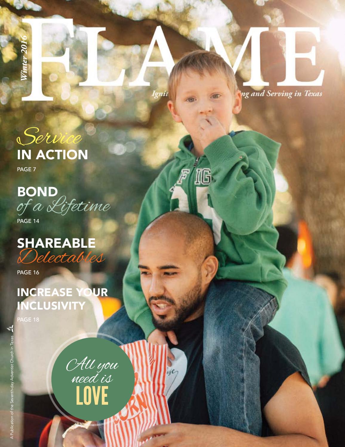 FLAME | Winter 2016 by THE FLAME | Texas Conference of Seventh-day ...