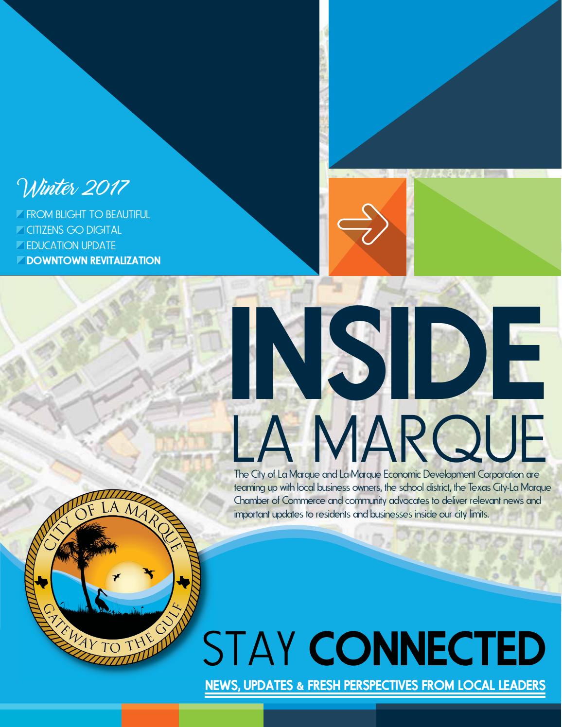 Inside La Marque Winter 2017 by City of La Marque - Issuu