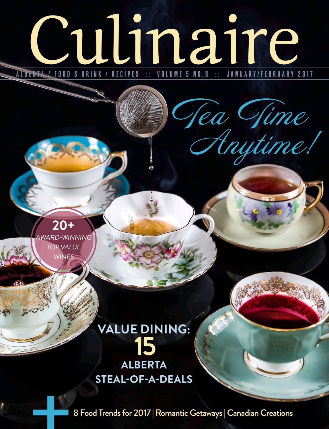 Culinaire 5:8 (Jan/Feb 2017) by Culinaire Magazine - Issuu