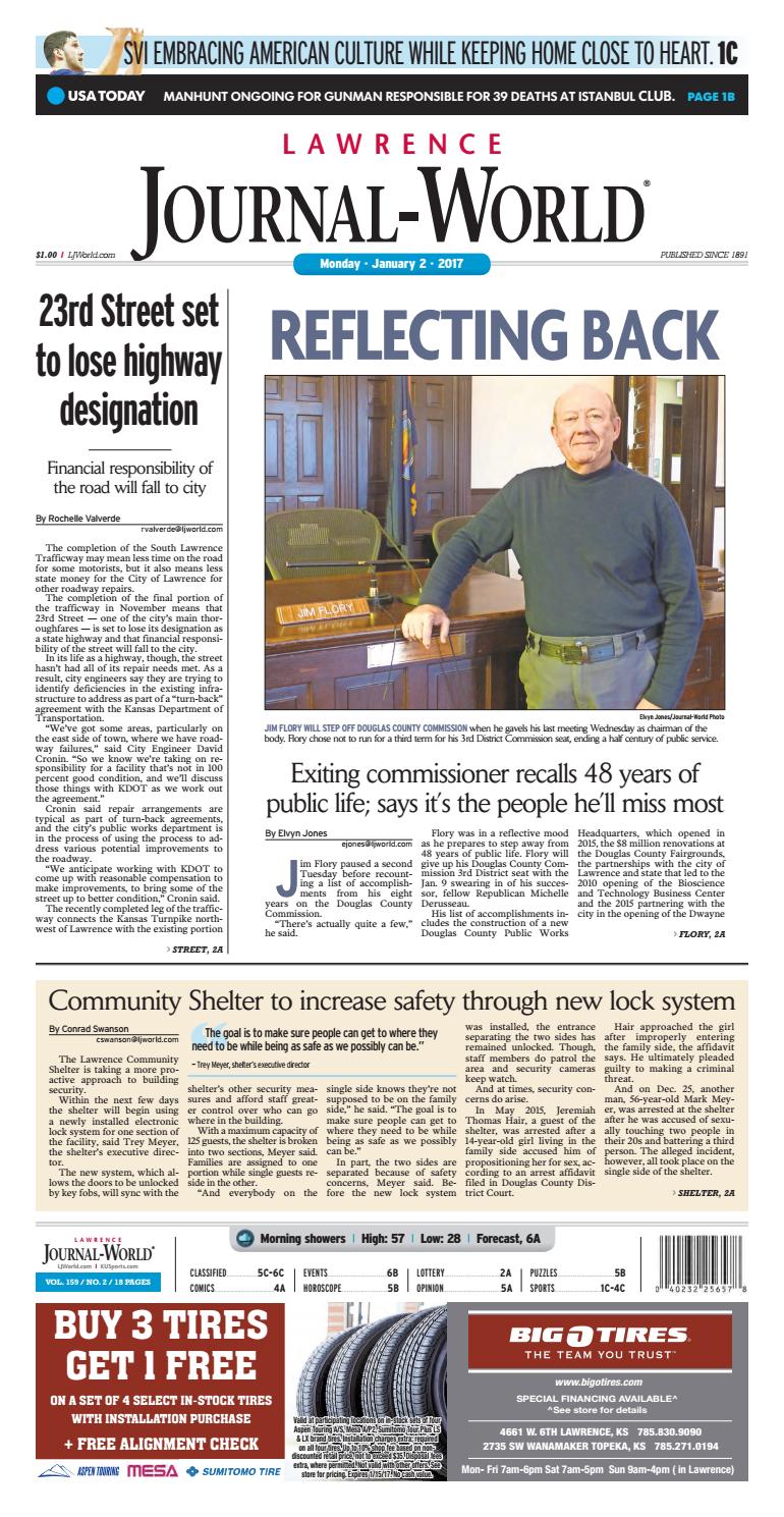 Lawrence Journal-World 01-02-17 by Lawrence Journal-World - Issuu