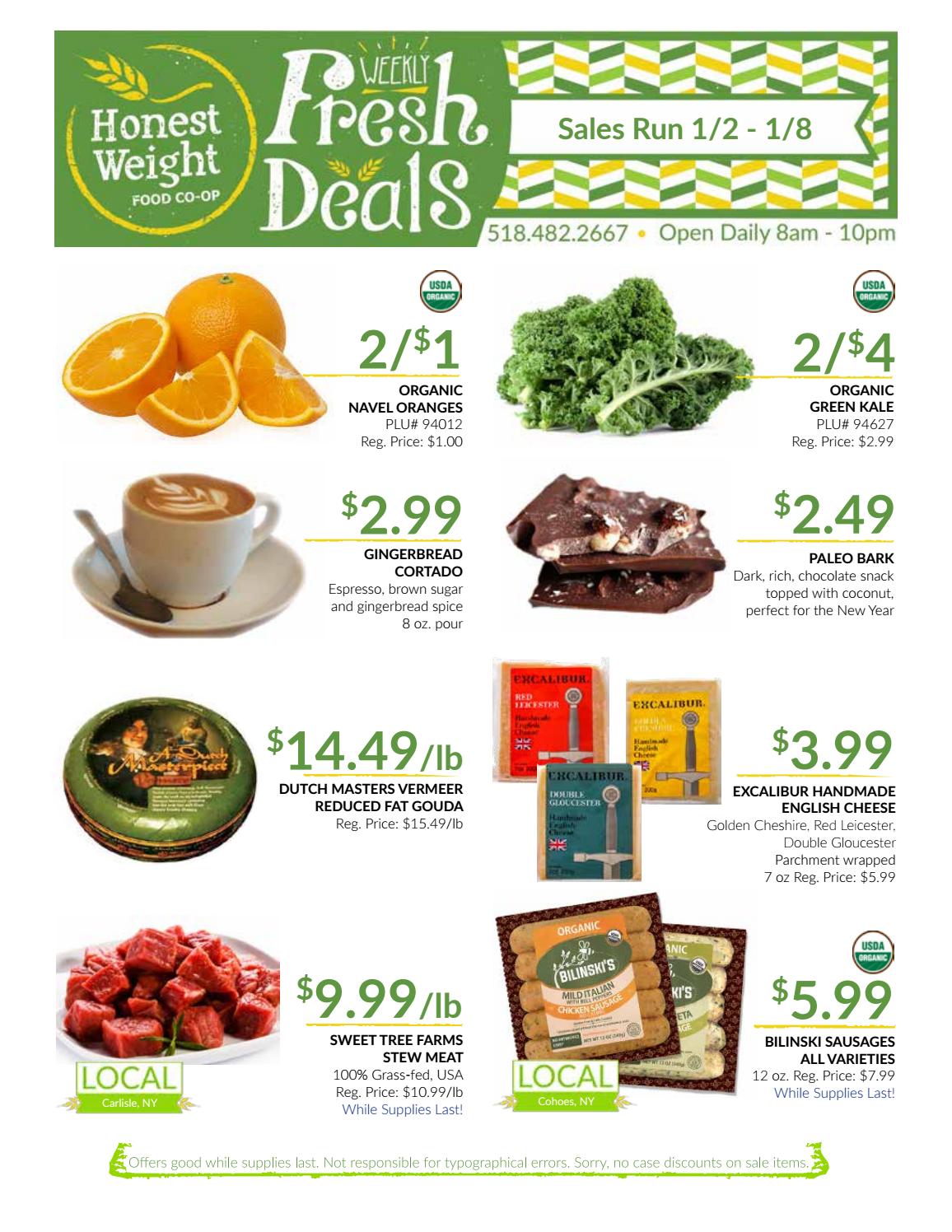 Fresh Deals Sales Flyer - organic, all natural, local foods & products ...