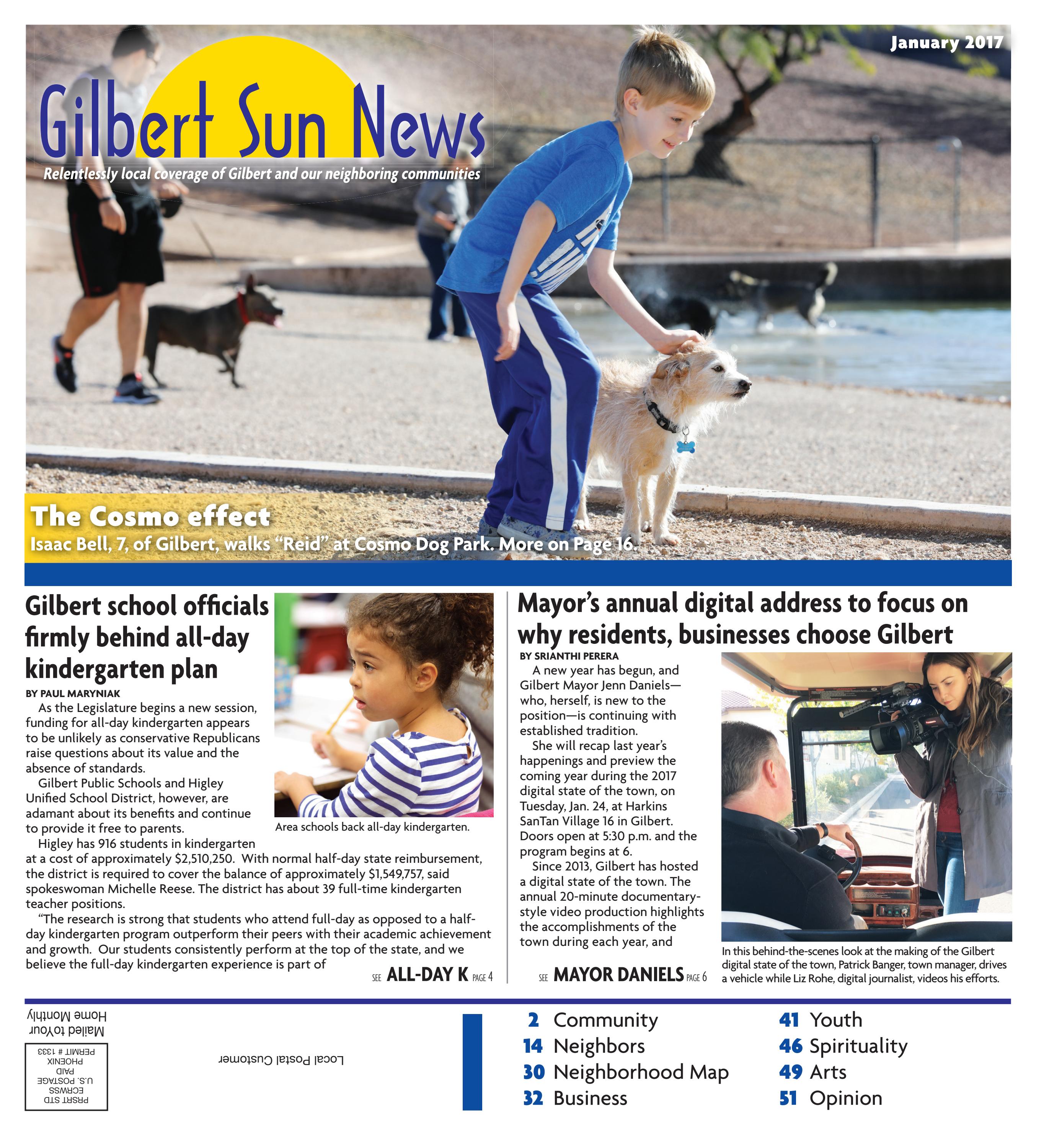 Gilbert Sun News - Jan. 2017 by Times Media Group - Issuu
