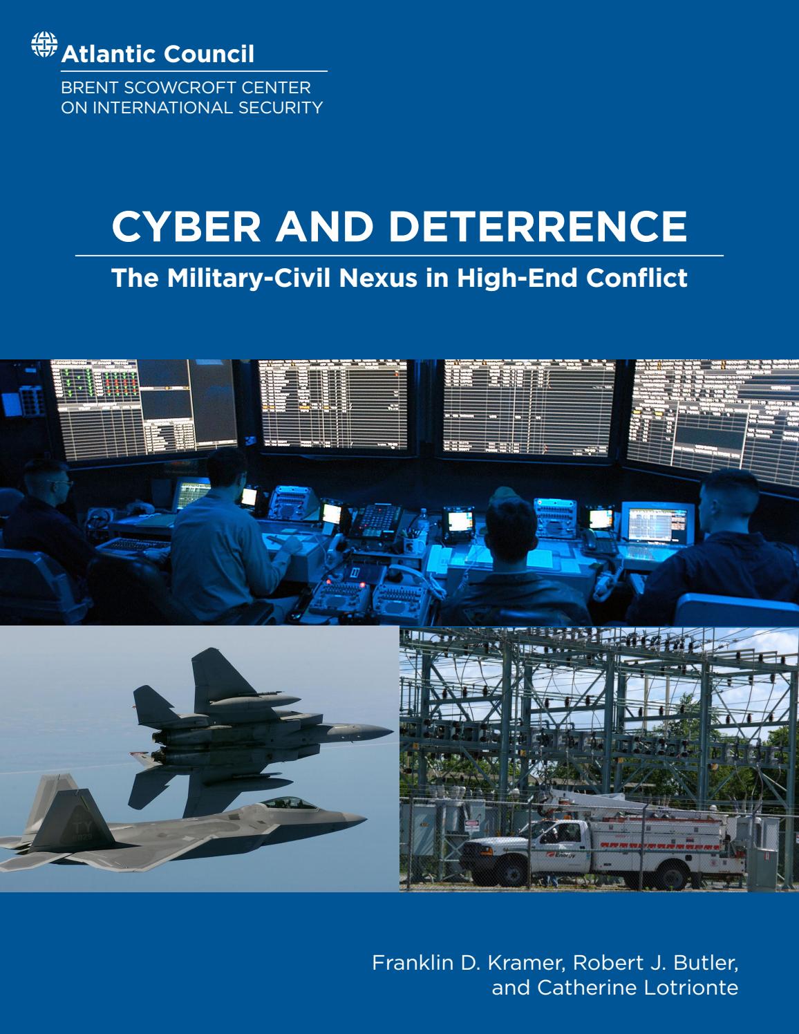 Cyber and Deterrence by Atlantic Council - Issuu
