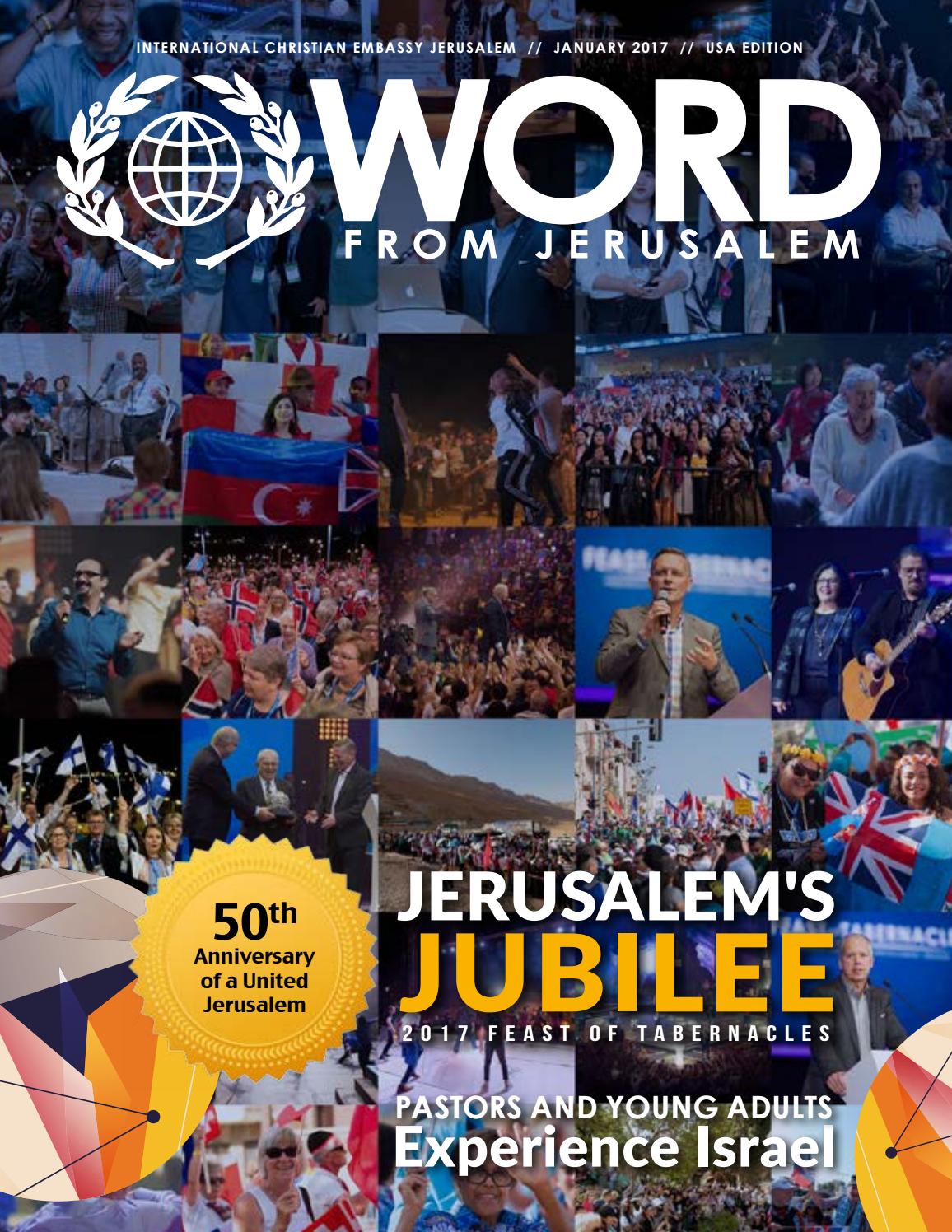 Word from Jerusalem - January 2017 (USA Edition) by International ...