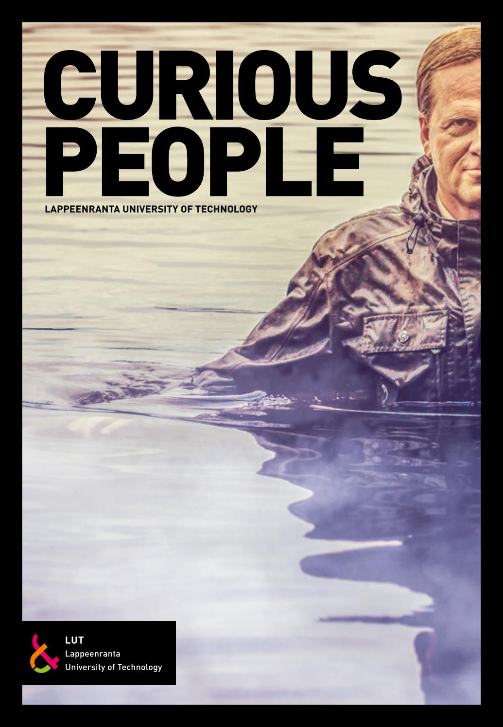 Curious people - LUT (in English) by LUT University - Issuu