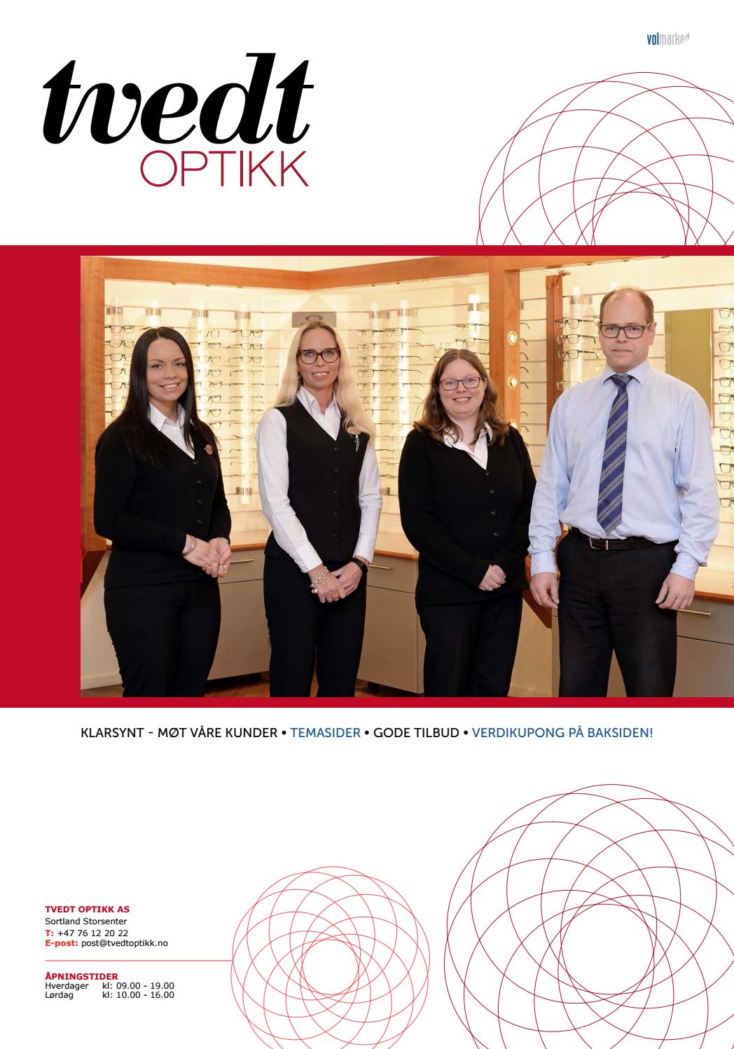 Tvedt optikk magasin 2016 by Harstad Tidende - Issuu