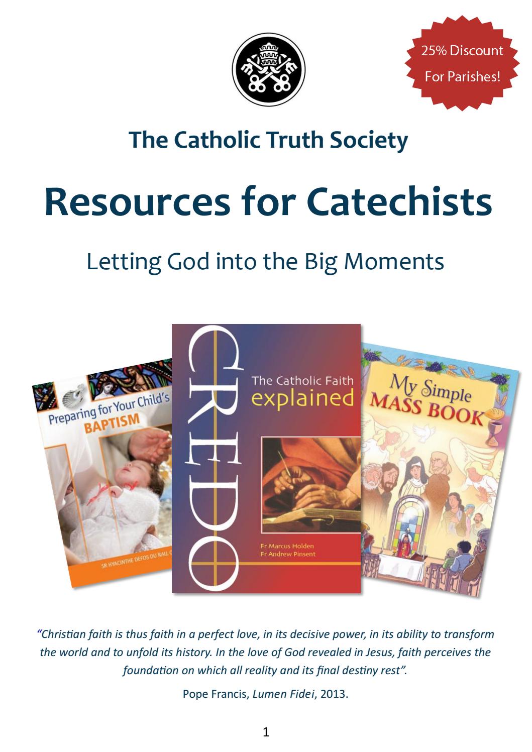Resources for Sacramental Preparation by Catholic Truth Society - Issuu