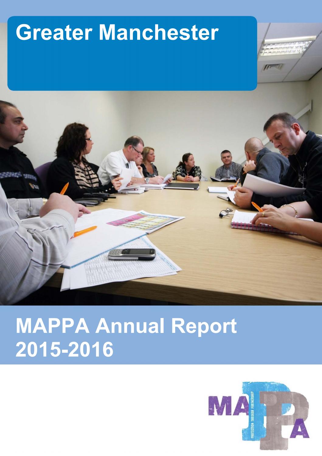MAPPA Annual Report 2015-16 by Greater Manchester Police - Issuu