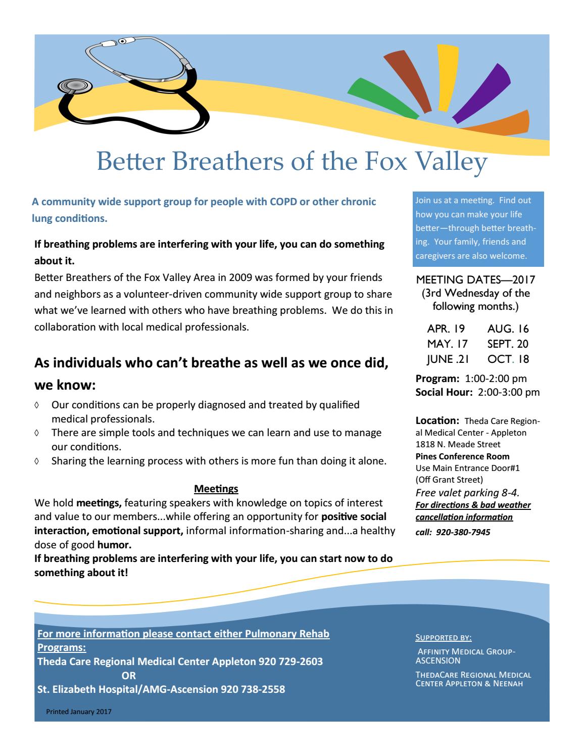 Better breathers brochure2017 by Network Health - Issuu