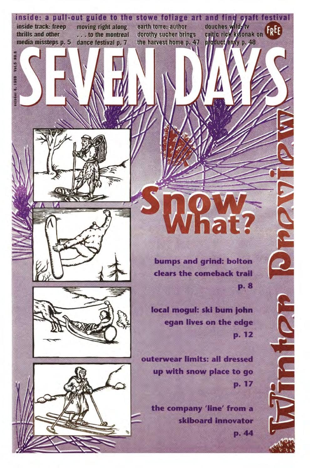 Seven Days, October 6, 1999 by Seven Days - Issuu