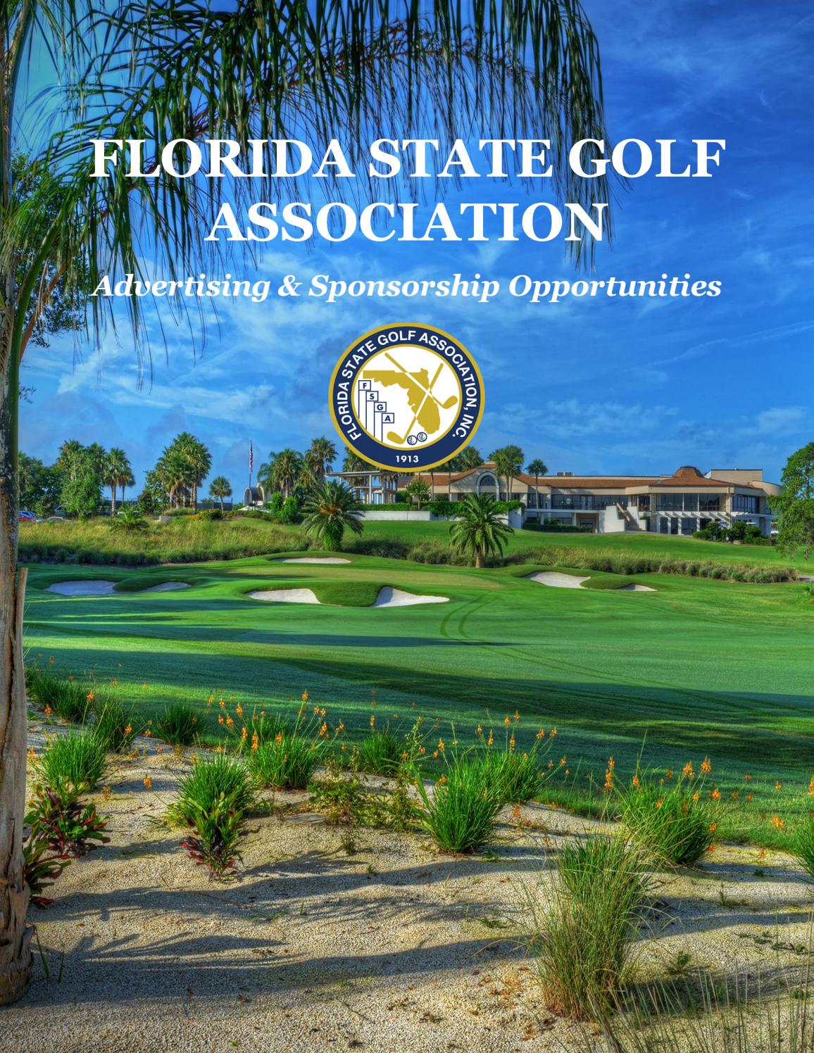 2017 FSGA Sponsorships by Florida State Golf Association - Issuu