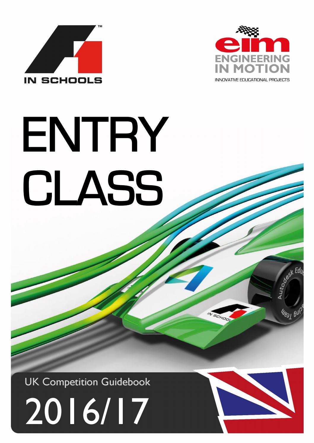 2017 rules entry class by F1 In Schools Thailand - Issuu