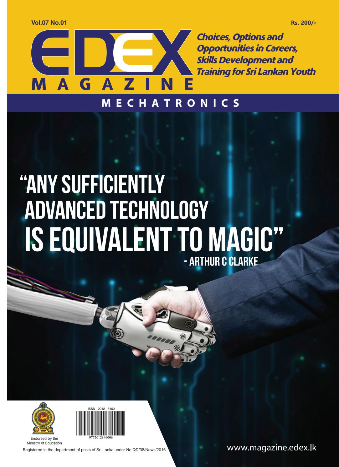 Edex Magazine October December 2016 by Edex Expo Royal College Colombo ...