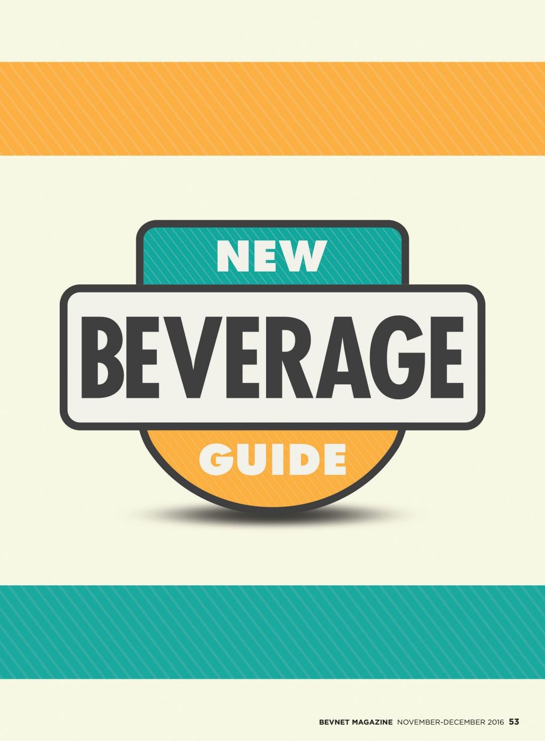2016 New Beverage Guide by BevNET.com - Issuu